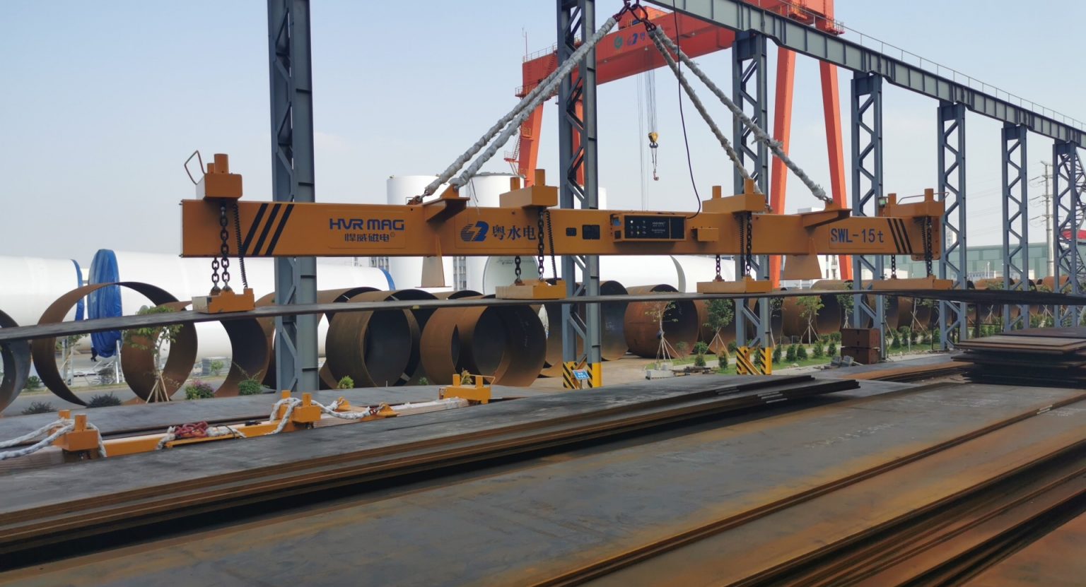 Choose the Right Lifting Magnet System for Lifting Steel | HVR MAG