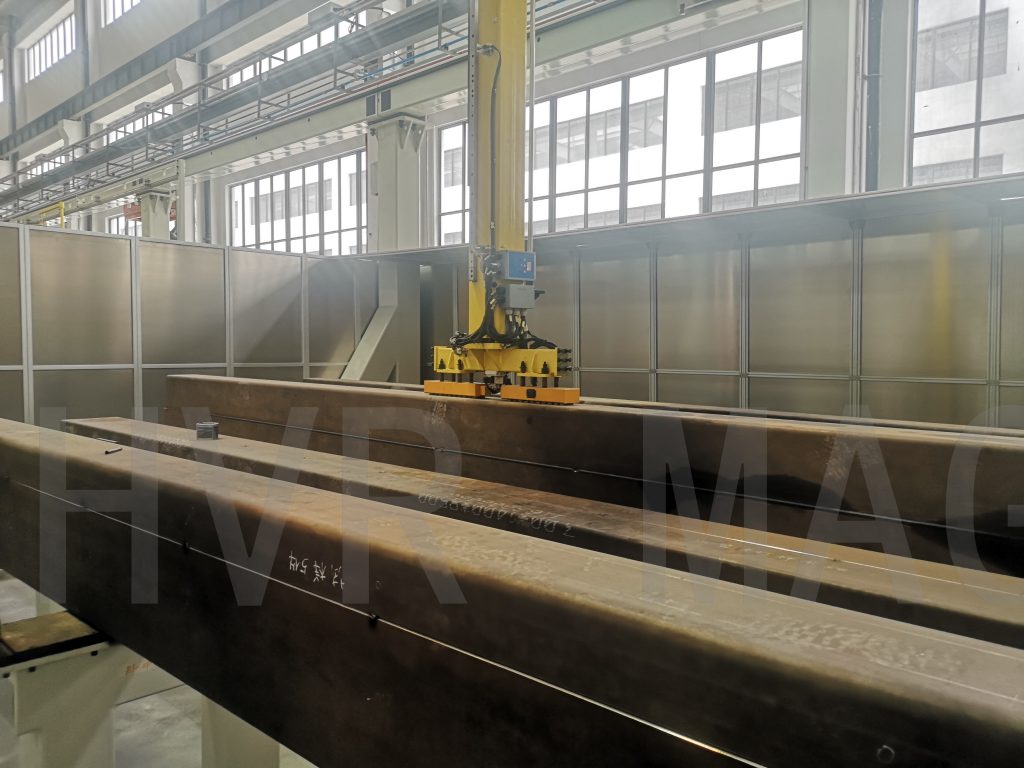 Electro Permanent Magnet Gripper in Gantry Robot System | HVR MAG