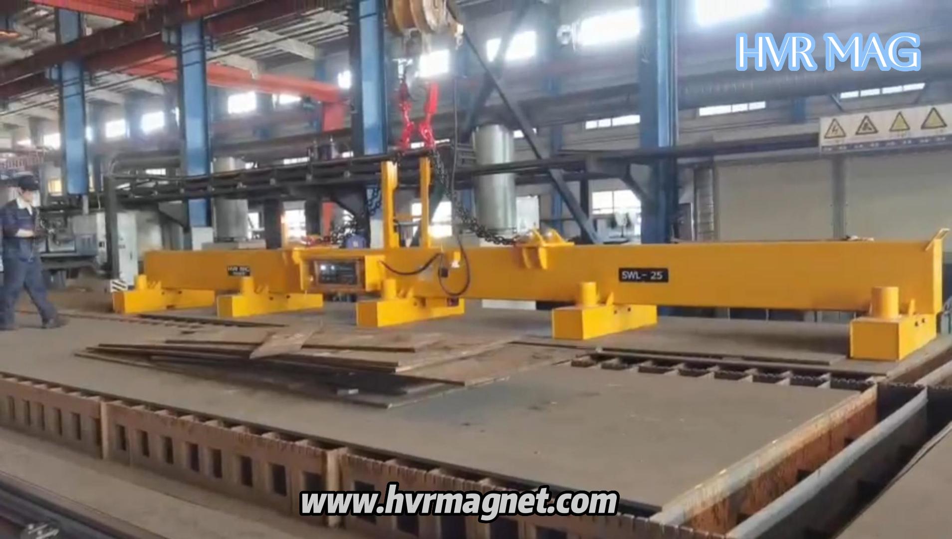 magnetic lifter for cutting table