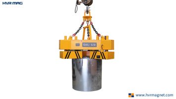 Lifting Magnets for Round Material | HVR MAG