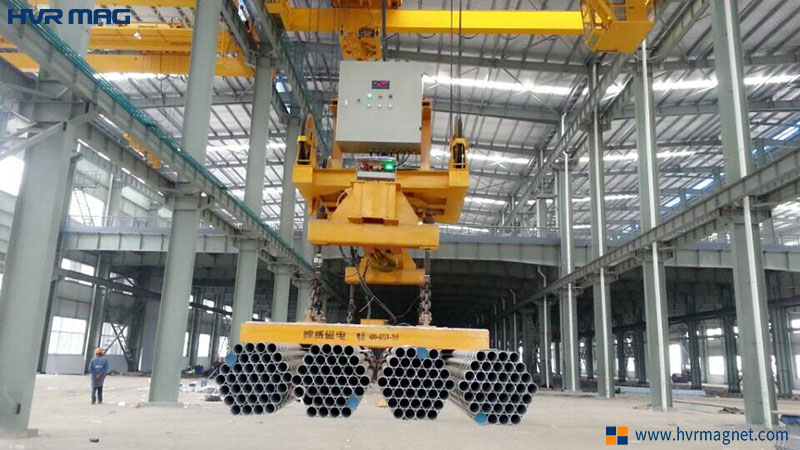 Lifting Magnets for Round Material | HVR MAG