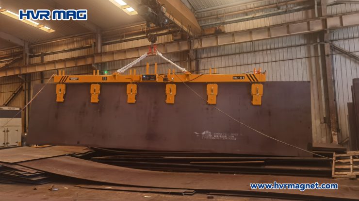 Vertical Lifting Solution of Steel Sheets | HVR MAG
