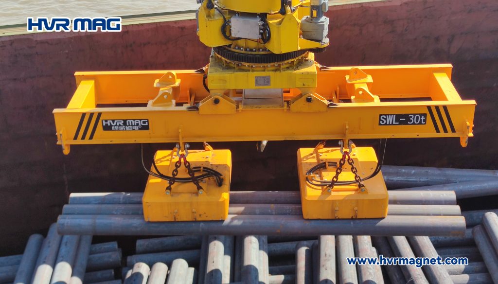 How to Choose Lifting Magnet for Shipping Port | HVR MAG