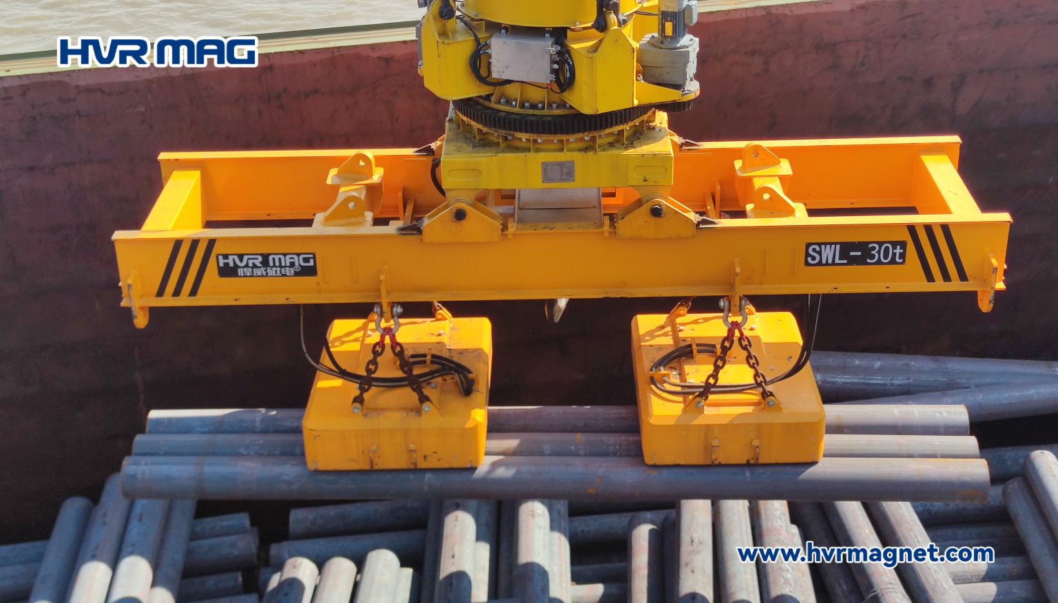 How to Choose Lifting Magnet for Shipping Port | HVR MAG