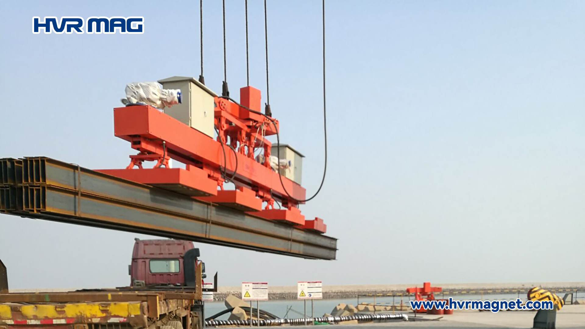 How to Choose Lifting Magnet for Shipping Port | HVR MAG