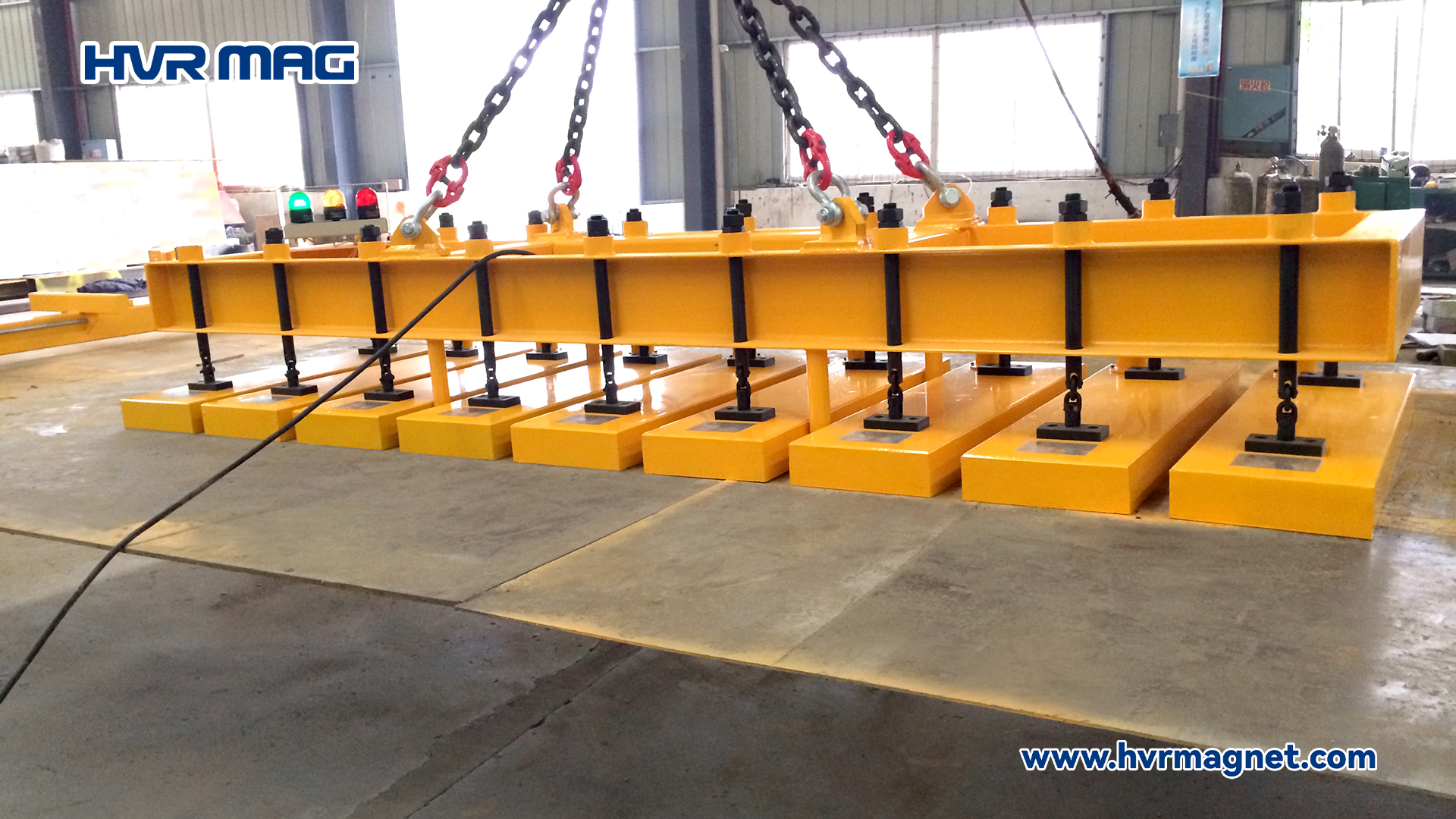 Lifting Magnet for Cutting Table: Automation Solution | HVR MAG