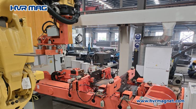 Magnetic Gripper for Car Frame Welding | HVR MAG