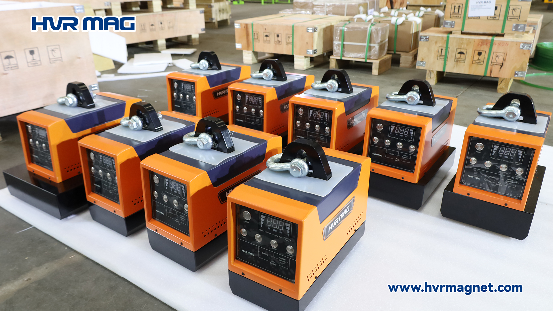 Electro Permanent Lifting Magnets in Industry 4.0 | HVR MAG
