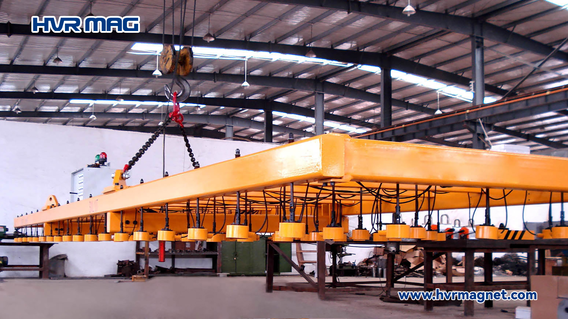 The Role of Electro Permanent Lifting Magnets in Shipyard | HVR MAG