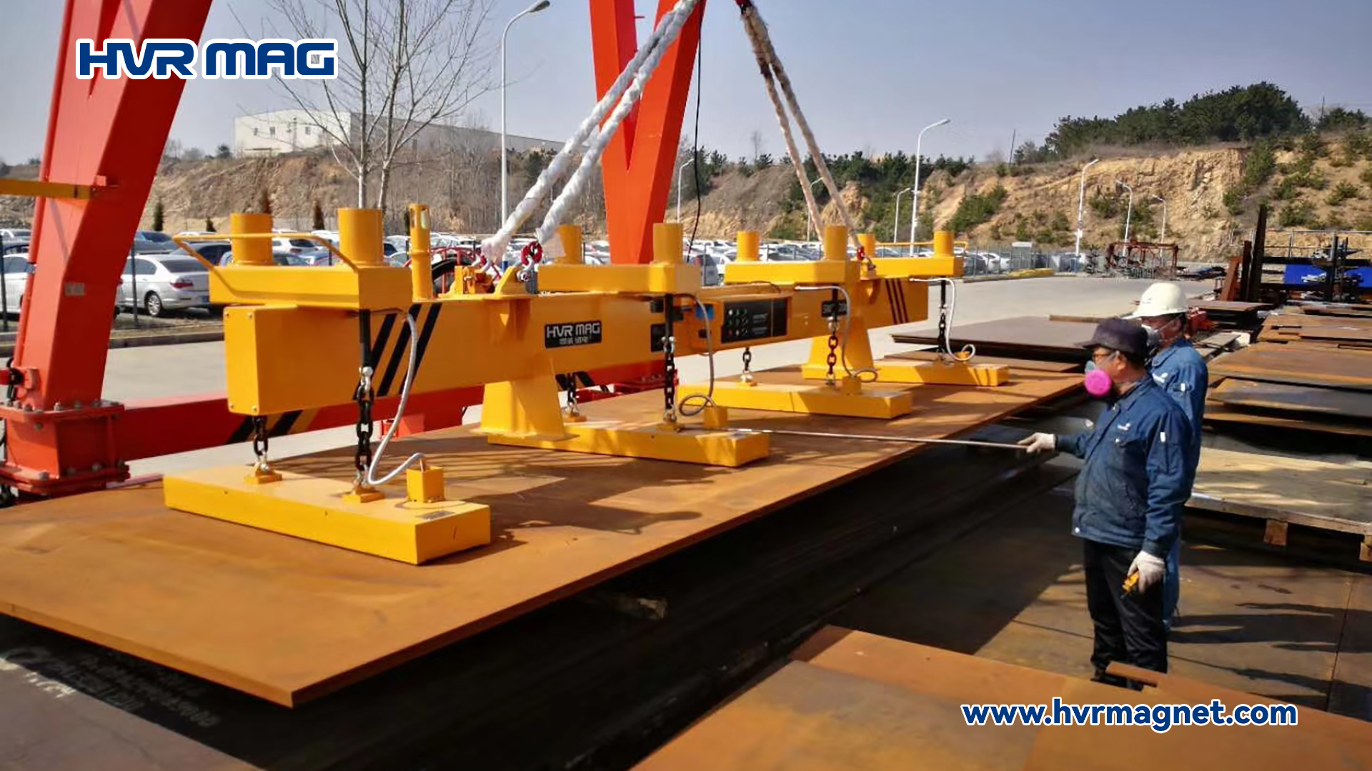 The Role of Electro Permanent Lifting Magnets in Shipyard | HVR MAG