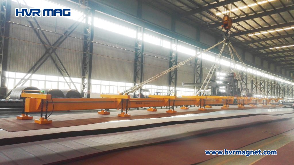 Steel Shot Blasting Plate Loading & Unloading with Permanent ...