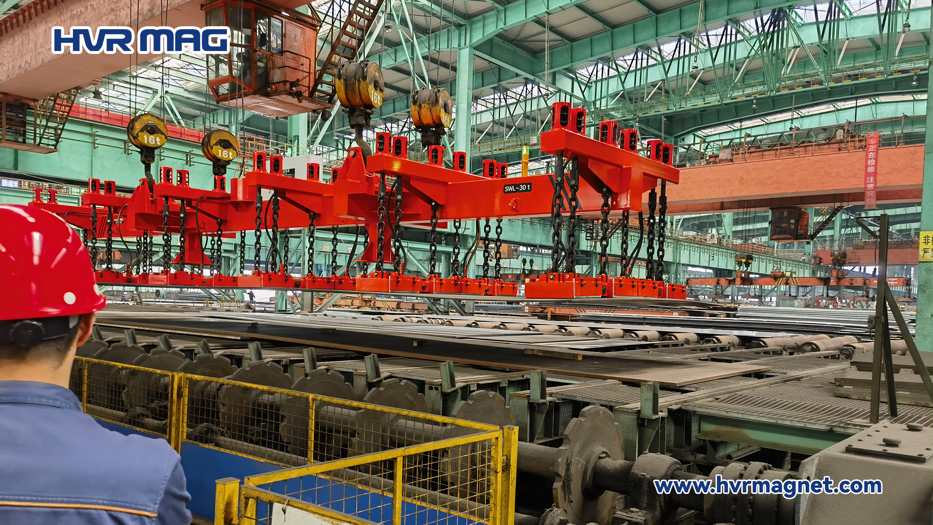 Unloading Steel Plates: Which Lifting Magnets Is Better? | HVR MAG
